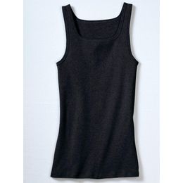 Unterhemd Bugatti, Damen, Gr. 5, 1 Stk., Normalgrößen, schwarz, 100% Baumwolle, Unterhemden Unterhemd