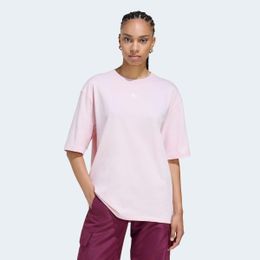 T-Shirt adidas originals "ESS BOYFR TEE", Damen, Gr. M, sanpin, Obermaterial: 100% Baumwolle, normal, Rundhals, Shirts T-Shirt, sportlicher Stil, Kurzarm, aus Baumwolljersey