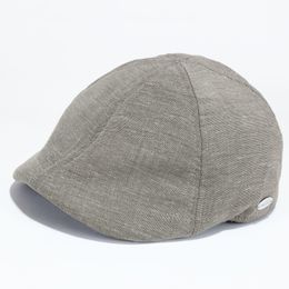 Schieberm&uuml;tze Chillouts "Kapolei Hat", Herren, Gr. S/M, beige, Kunstfaser, meliert, unifarben, M&uuml;tzen, strapazierf&auml;hig, pflegeleicht, atmungsaktiv, dehnbarer Gummibund