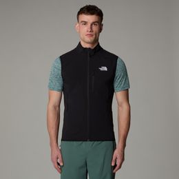 Softshellweste The North Face "Nimble Weste f&uuml;r Herren", Herren, Gr. XL, schwarz (tnf schwarz), Obermaterial: 90% Polyester, 10% Elasthan, Westen, aus WindWall&trade;-Gewebe, winddicht, atmungsaktiv, wasserabweisend