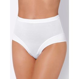 w&auml;schepur Taillenslip W&Auml;SCHEPUR, Damen, Gr. 36/38, 3 Stk., wei&szlig;, 90% Modal, 10% Elasthan, Unterhosen Taillenslip