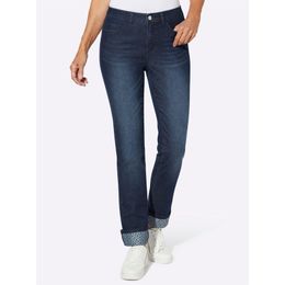 Bequeme Jeans Classic Basics, Herren, Gr. 19, Kurzgr&ouml;&szlig;en, dunkelblau, 81% Baumwolle, 17% Polyester, 2% Elasthan, unifarben, lang, Jeans