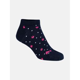 LIEBLINGSST&Uuml;CK Kurzsocken LIEBLINGSST&Uuml;CK "Lovely Socks "DorothyEP" aus Baumwollmix", Damen, Gr. 39-42, 490, navy, Baumwolle, Elasthan, Polyamid, normal, Socken, mit Baumwoll-Anteil