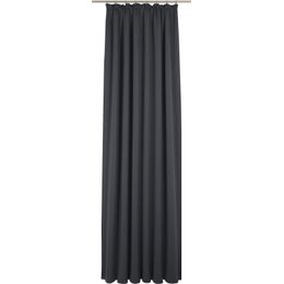 Vorhang Adam "Uni Collection" Gr. 1, blau (dunkelblau), B:145cm H:145cm, Baumwolle (Bio-Baumwolle), Gardinen, aus 100% Bio-Baumwolle, Ma&szlig;anfertigung