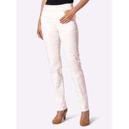 Bequeme Jeans Casual Looks, Herren, Gr. 52, Normalgr&ouml;&szlig;en, ecru, 98% Baumwolle, 2% Elasthan, unifarben, lang, Jeans