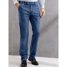 Bequeme Jeans CLASSIC, Herren, Gr. 46, Normalgr&ouml;&szlig;en, blau (blau, stone, washed), 98% Baumwolle, 2% Elasthan, unifarben, lang, Jeans