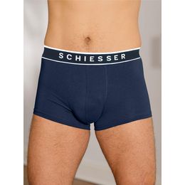 Panty Schiesser, Herren, Gr. 6, 3 Stk., blau (marine), 95% Baumwolle, 5% Elasthan, Unterhosen Panty