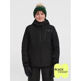 O`Neill O'Neill Ski-/ Snowboardjacke in Schwarz - 41% | Gr&ouml;&szlig;e 176 | Kinder-outdoor-jacken