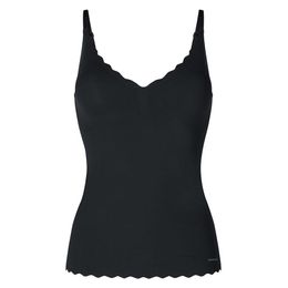 Skiny Hemdchen in Schwarz - 52% | Gr&ouml;&szlig;e 36 | Damen-loungewear