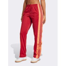 Adidas Sweathose in Rot/ Orange - 37% | Gr&ouml;&szlig;e XL | Damenhosen