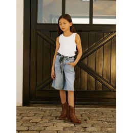 name it Jeans-Shorts "Bella" in Hellblau - 51% | Gr&ouml;&szlig;e 128 | Kinderhosen