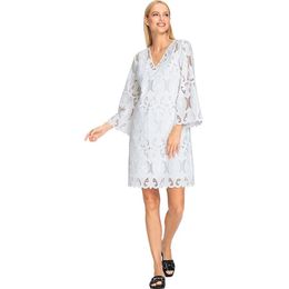 Heine Kleid in Wei&szlig; - 75% | Gr&ouml;&szlig;e 38 | Damen-kleider