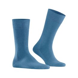 Falke Socken "Family" in Blau - 46% | Gr&ouml;&szlig;e 43-46 | Herrensocken