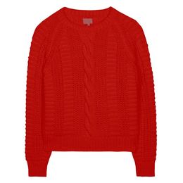 Herrlicher Pullover "Nelline" in Rot - 74% | Größe L | Damen-pullover-cardigans