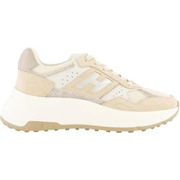 Hogan Low-Top Sneaker - Dames H669 Sneaker Beige - Gr. 38,5 (EU) - in Beige - f&uuml;r Damen