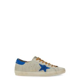 Golden Goose Deluxe Brand Golden Goose Low-Top Sneaker - Super Star White Leather Sneakers - Gr. 41 (EU) - in Beige - f&uuml;r Damen