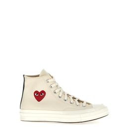 Comme des Gar&ccedil;ons Comme des Garcons Low-Top Sneaker - High-Top Canvas Sneakers - Gr. 4 - in Beige - f&uuml;r Damen