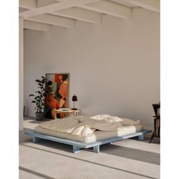 Karup Design Bettgestell »JAPAN BED, FSC -zertifiziertem Massivholz Futonbett, excl. Matraze« Mit Lattenrost, Minimalistisches Japandi Design,...
