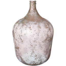 CREATIV HOME Dekovase &raquo;Vase&laquo; im formsch&ouml;nen Design braun