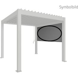 BioHort Rollo &raquo;f&uuml;r Pergola 4m, elektrisch, verschiedene Farben&laquo; Lichtschutz Blendschutz Hitzeschutz Sichtschutz Sonnenschutzrollo...
