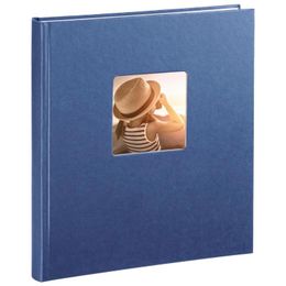Hama Fotoalbum &raquo;Fine Art, Blau Photoalbum zum Einkleben&laquo; blau Platz f&uuml;r max. 200 Fotos im Format 10 x 15