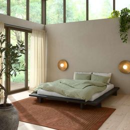 Karup Design Bettgestell &raquo;JAPAN BED, FSC -zertifiziertem Massivholz Futonbett, excl. Matraze&laquo; Mit Lattenrost, Minimalistisches Japandi Design,...