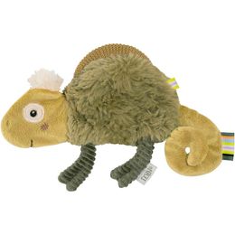 babyFEHN FEHN Greifspielzeug &raquo;Lazy, Crazy & Pink, Knister-Cham&auml;leon&laquo; khaki/olive