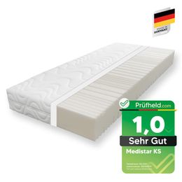 Beco Komfortschaummatratze &raquo;Medistar KS, Matratze Kaltschaum-Feeling 90x200 cm, 140x200 cm&laquo; 21 cm hoch Raumgewicht: 28 kg/m&sup3; 1 Stk. tlg. Gepr&uuml;ft mit 1,0* "
