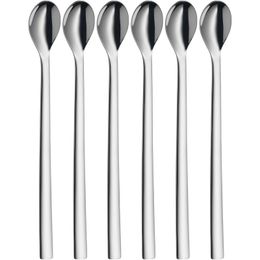 WMF Longdrinklöffel »Nuova« 6-tlg., 22 cm, Cromargan Edelstahl rostfrei 18/10, Geschenkverpackung Edelstahl