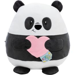 Kuscheltier &raquo;Chill-Nici Panda mit Herz 20 cm&laquo; schwarz Kuscheltier