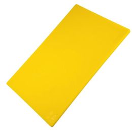 FMprofessional Schneidebrett &raquo;extra gro&szlig;es Brett aus Kunststoff&laquo; Profi Gastro Schneidebretter &ndash; sp&uuml;lmaschinenfest, ca. 45 x 30 cm gelb