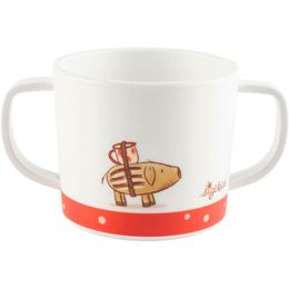 Sigikid Kinderbecher &raquo;Mister O'Lui, Mister O'Lui und Rupert&laquo; rot