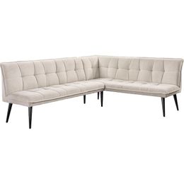exxpo - sofa fashion Essbank hoher Sitzkomfort, bequem und elegant, hochwertige Detailverarbeitung