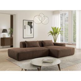 exxpo - sofa fashion Ecksofa &raquo;Billund modernes Designsofa, bequem und elegant, Breite 294cm, L-Form&laquo; modern, L-form, Wellenfedern, inklusive 2x 
