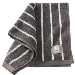 Musterring G&auml;stehandtuch &raquo;Needlestripe&laquo; hautschmeichelnd, super weich grau Jacquard, Baumwolle