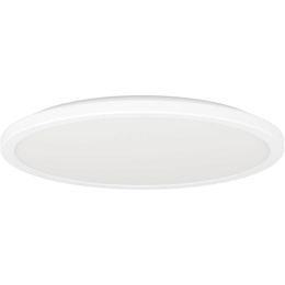 Eglo Deckenleuchte &raquo;Rovito Deckenlampe, Deckenbeleuchtung, Badlampe, Kunststoff, IP44&laquo; LED-Modul 1 Stk. Kaltwei&szlig; Neutralwei&szlig; Warmwei&szlig; Wand-/