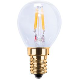Segula LED-Leuchtmittel &raquo;Vintage Line&laquo; E14 1 Stk. Warmwei&szlig; dimmbar, Mini-Gl&uuml;hlampe klar, E14 transparent