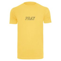 MisterTee T-Shirt &raquo;Herren Pray Hands Tee&laquo; 1 Stk. taxiyellow XL XL Vielseitige T-Shirts f&uuml;r jeden Anlass