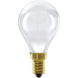 Segula LED-Leuchtmittel &raquo;Vintage Line&laquo; E14 1 Stk. Warmwei&szlig; dimmbar, Tropfenlampe matt, E14 wei&szlig;