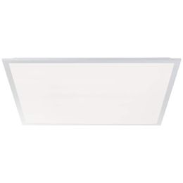 Brilliant LED Deckenleuchte &raquo;Briston&laquo; LED-Modul 1 Stk. Neutralwei&szlig; 60x60 cm, 4300 lm, 4000 K, Aluminium, wei&szlig; wei&szlig;
