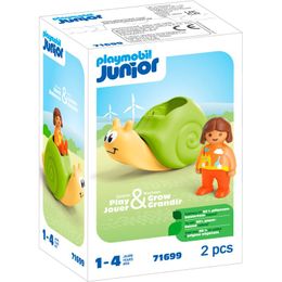 Playmobil Konstruktions-Spielset &raquo;Schaukelschnecke mit Rasselfunktion (71699), JUNIOR&laquo; Made in Europe bunt
