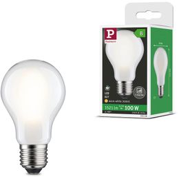 Paulmann LED-Leuchtmittel &raquo;Eco-Line Filament 230V LED Birne E27 1521lm 8, 2W 3000K dimmbar Matt&laquo; E27 1 Stk. Warmwei&szlig; wei&szlig;