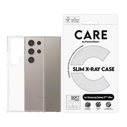 CARE BY PANZERGLASS Handyh&uuml;lle &raquo;Slim X-Ray Case f&uuml;r Samsung Galaxy S25 Ultra&laquo; Backcover, Schutzh&uuml;lle, Handyschutzh&uuml;lle, Case, Schutzcase, sto&szlig;fest...