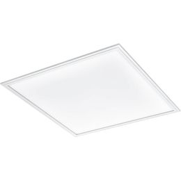 Eglo Deckenleuchte &raquo;Salobrena 1 Deckenlampe, Kunststoff und Aluminium, Aufbaulampe, Lampe&laquo; LED-Modul 1 Stk. Neutralwei&szlig; Deckenlampe, Wohnzimmerlampe, 
