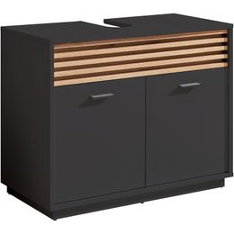 BASIC by Balculina Waschbeckenunterschrank &raquo;Liguria B/H/T 80x64x40 cm&laquo; 1 Stk. tlg. Breite 80cm, Unterflurauszug, FSC-Mix 70% FSC -zertifizierter 