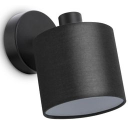 Paco Home Wandleuchte &raquo;ANIKA&laquo; E14 Schwarz-Wei&szlig;