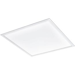 Eglo Rasterleuchte &raquo;Salobrena 1 Einbaulampe, Aufbaulampe, Aluminium und Kunststoff, Lampe&laquo; LED-Modul 1 Stk. Neutralwei&szlig; Deckenlampe 59,5cm, 