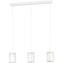 Eglo H&auml;ngeleuchte &raquo;CHIUSELLO-Z Pendellampe - Stahl - LED - 3X3,7W - IP20&laquo; LED-Modul 1 Stk. Kaltwei&szlig; Neutralwei&szlig; Warmwei&szlig; H&auml;ngelampe, Deckenlampe, 