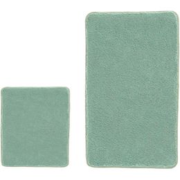 Kleine Wolke Badematte &raquo;RELAX&laquo; H&ouml;he 30 mm rutschhemmend beschichtet fu&szlig;bodenheizungsgeeignet Badteppich, Uni Farben, rechteckig, rund & als Set erh&auml;ltlich 