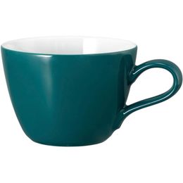 Seltmann Weiden Tasse &raquo;Life Fashion&laquo; Kaffeeobertasse 0, 24 l trendy petrol, wei&szlig;